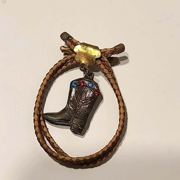 Jewelry | Vintage Lasso And Cowboy Boot Brooch 195s | Poshmark